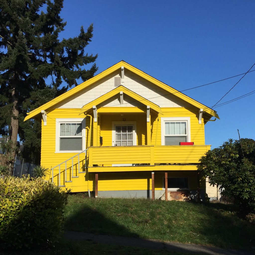 Colorful houses around Seattle - Mon Petit Seattle
